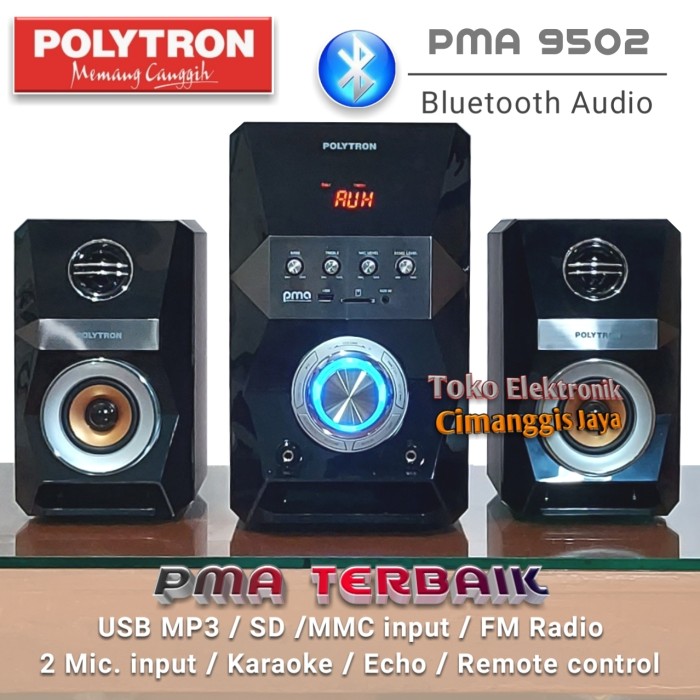 Jual SPEAKER POLYTRON PMA 9502 - Kota Depok - Cimanggis Jaya | Tokopedia