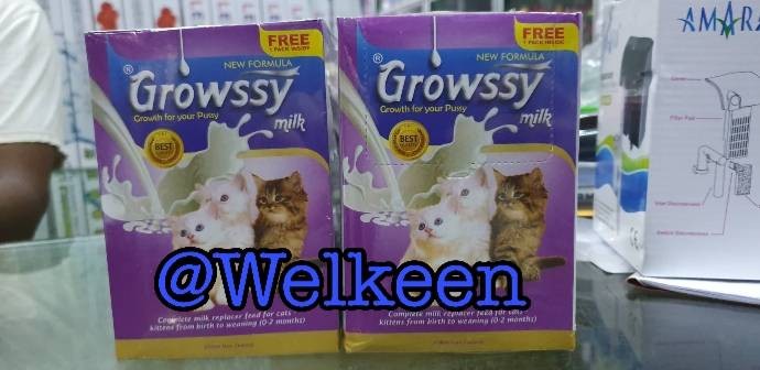 Jual Growsy Susu Kucing Growssy Susu Kitten Susu Bayi Kucing isi 10 ...