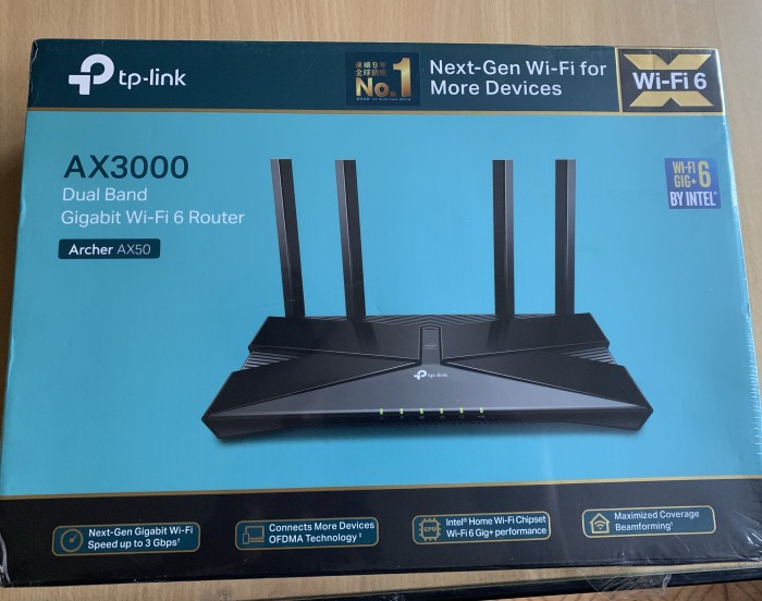 Jual Tplink Tp-link Archer AX50 ax 50 AX3000 Smart WiFi 6 Router - Kota ...