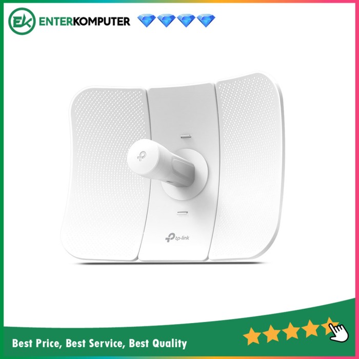 TP - Link 5GHz 300Mbps 23dBi Outdoor CPE - CPE610 - Enterkomputer Jual ...