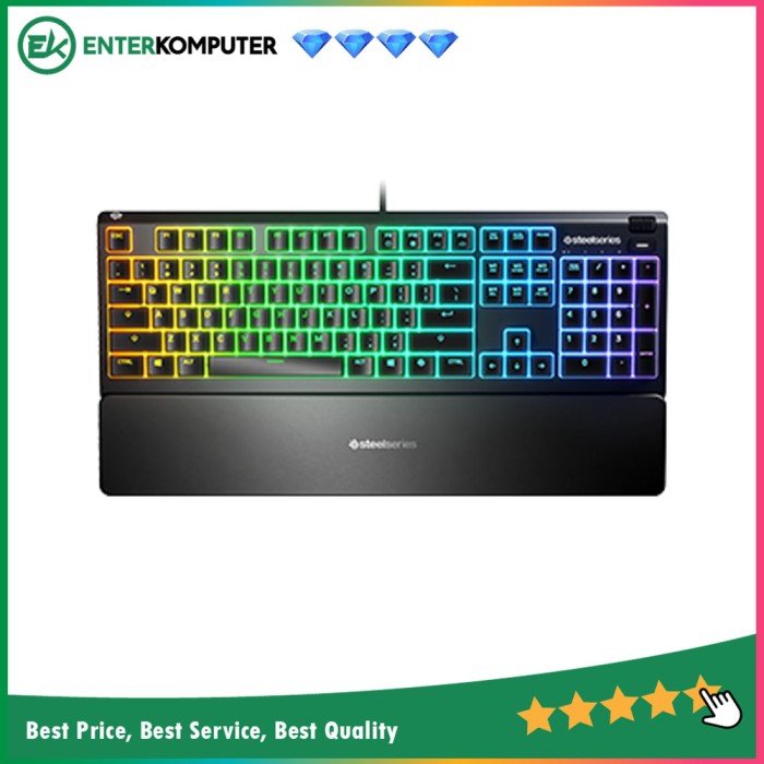 SteelSeries Apex 3 - Enterkomputer Jual Beli Online Komputer, Rakit PC ...