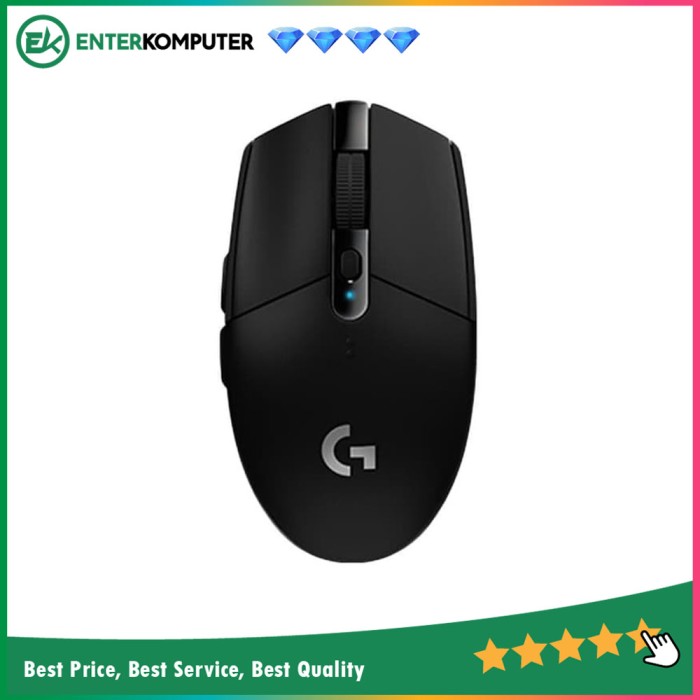 Logitech G304 Lightspeed Wireless Gaming Mouse - White - Enterkomputer ...