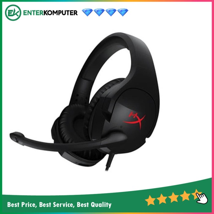 HyperX Cloud Stinger Black For PC - Enterkomputer Jual Beli Online ...