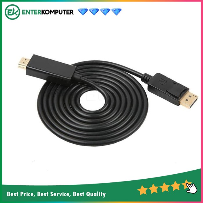 Kabel Display Port To Display Port - 3 Meter - Merk Mino ...