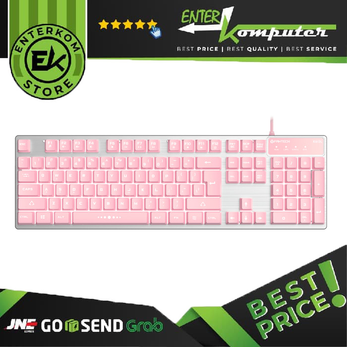 Fantech Fighter K613L Sakura Edition - RGB Gaming Keyboard ...