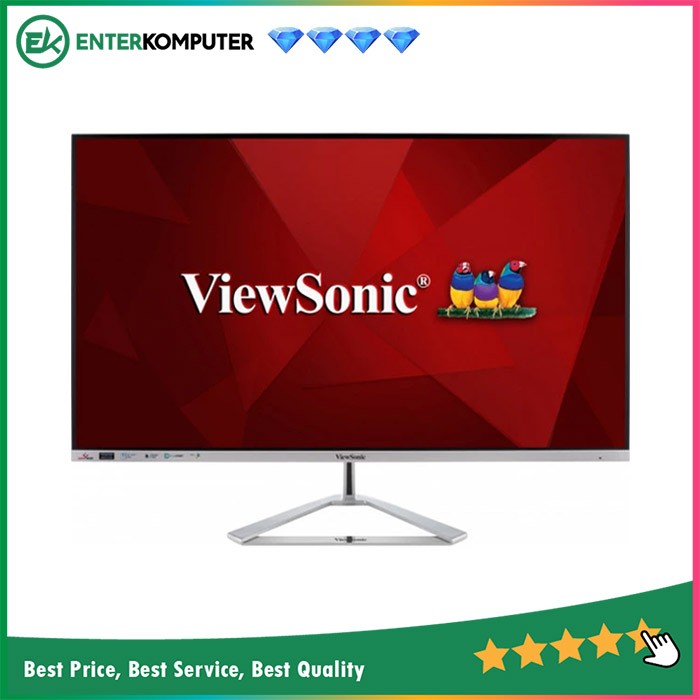 ViewSonic 31.5 VX3276-2K-MHD-2 75Hz QHD IPS Entertainment Monitor ...