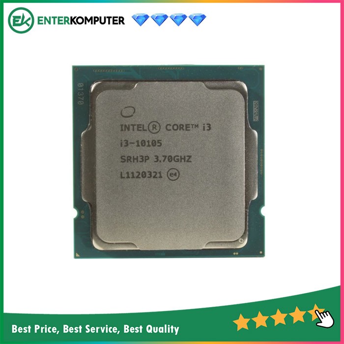 Intel Core i3-10105 3.7Ghz Up To 4.4Ghz - Cache 6MB [Tray] Socket LGA ...