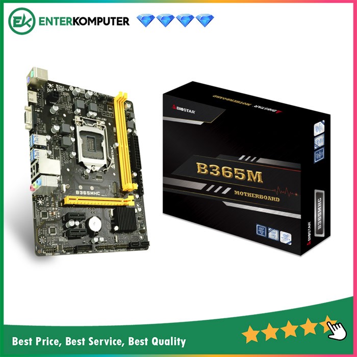 Biostar B365MHC (LGA1151V2, Intel B365, USB3.1, DDR4) - Enterkomputer ...