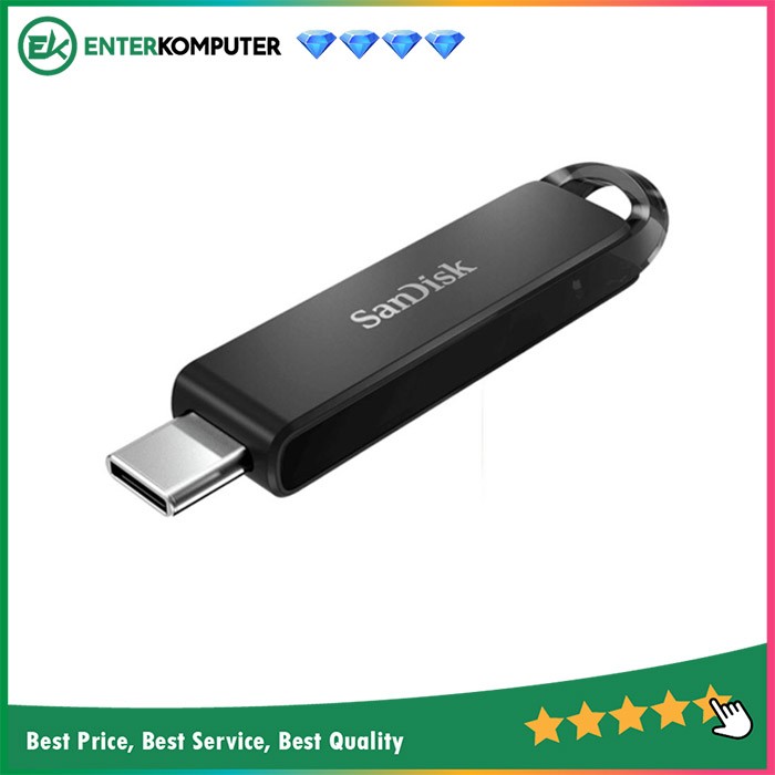 Sandisk Ultra Type-C CZ460 32GB USB 3.1 - Enterkomputer Jual Beli Online Komputer, Rakit PC ...