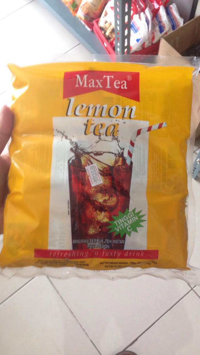 Jual MaxTea Lemon tea / max tea - Jakarta Barat - BintangLima28 | Tokopedia