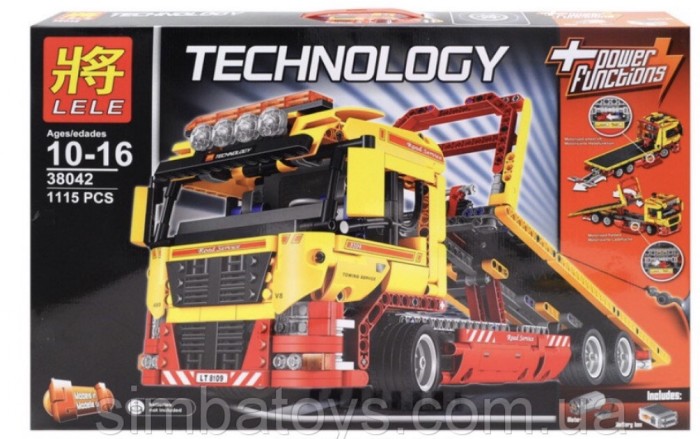 Jual Brick lego LELE TECHNOLOGY item 38042 isi 1115pcs power functions ...