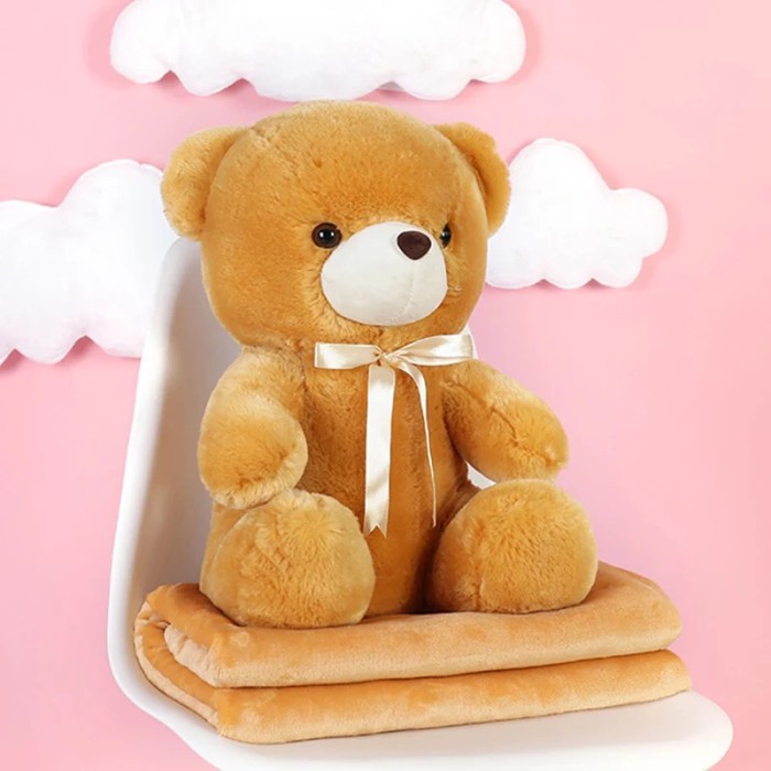 Jual Bantal selimut balmut bear brown - Jakarta Utara - Sunny Sanny ...