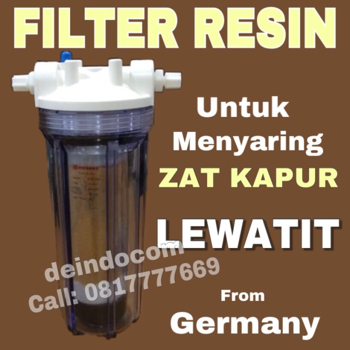 Jual Filter Resin Untuk Air Mengandung Zat Kapur - Lewatit - Jakarta ...
