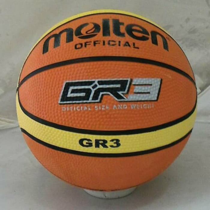 Jual Bola Basket MOLTEN PERBASI GR 3 ORIGINAL SIZE 3 free pentil jaring ...