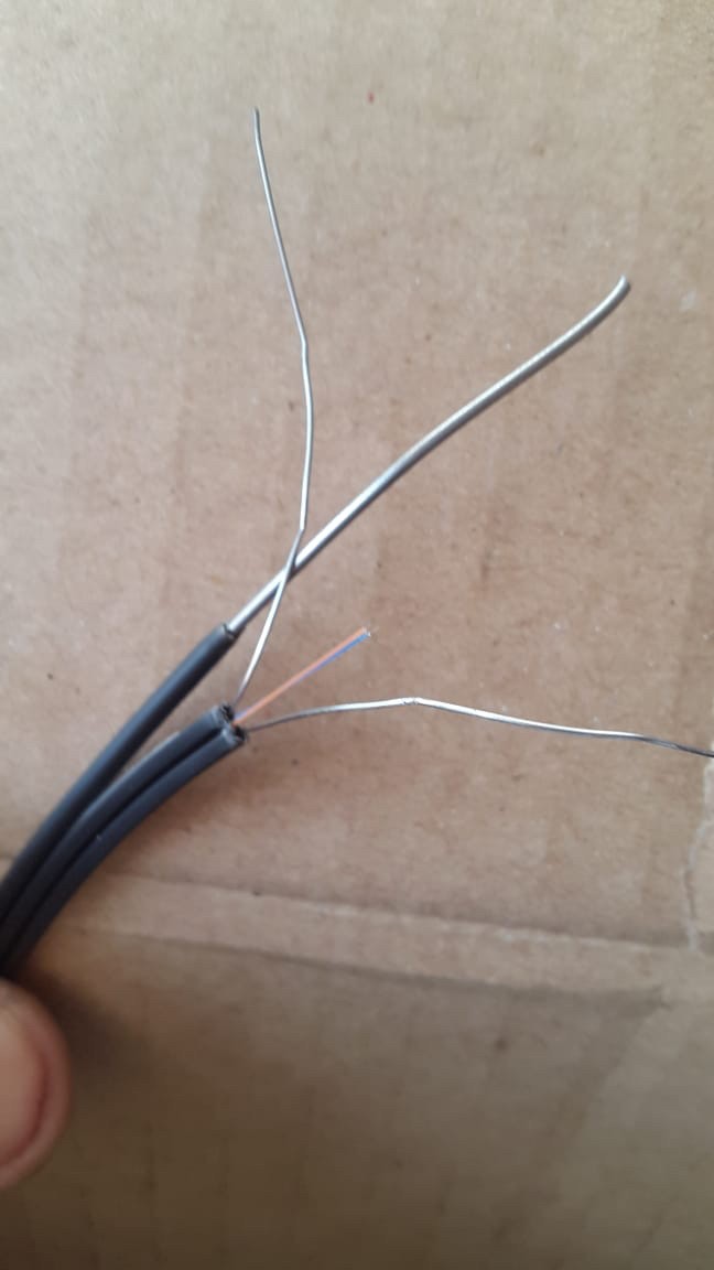 Jual Drop wire FO 2 core gepeng/ftth kabel 2core - Jakarta Pusat - TOKO ...