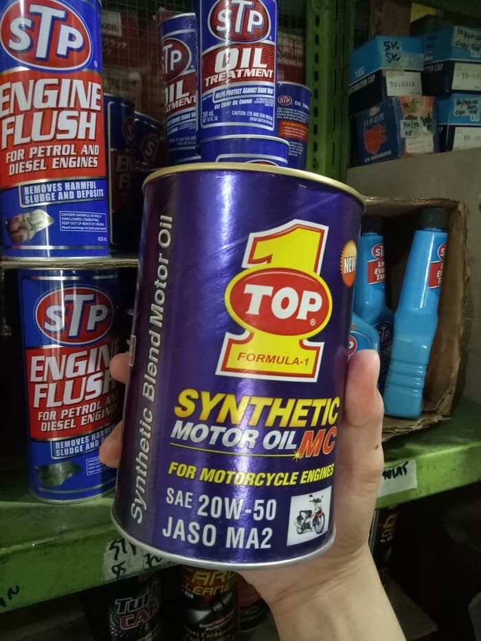 Jual OLI MESIN MOTOR TOP 1 ONE SYNTETIC 1 LITER ORIGINAL - Kota ...
