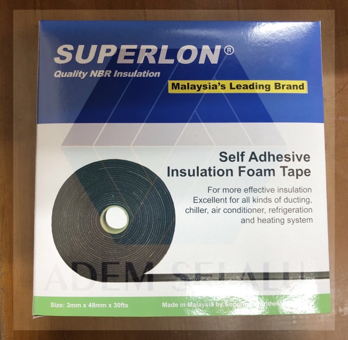 Jual Superlon Self Adhesive Insulation Foam Tape - Jakarta Barat - Adem ...