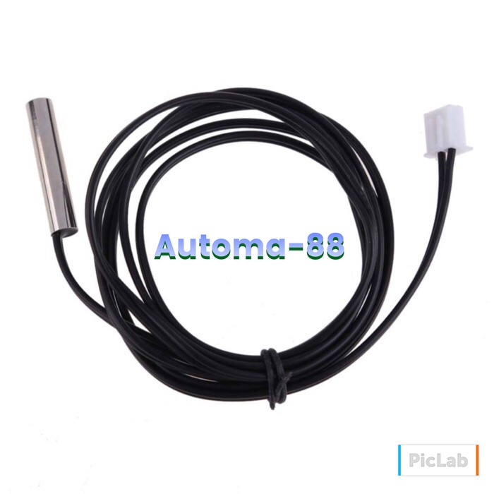 Jual Kabel Sensor Suhu 1M 1 Meter NTC 10k Thermistor Temperature Probe ...