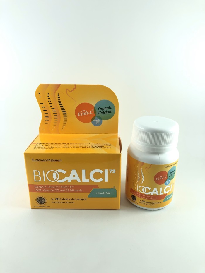 Jual BIO CALCI 72 / BIOCALCI 72 / ORGANIC CALCIUM + ESTER-C WITH ...