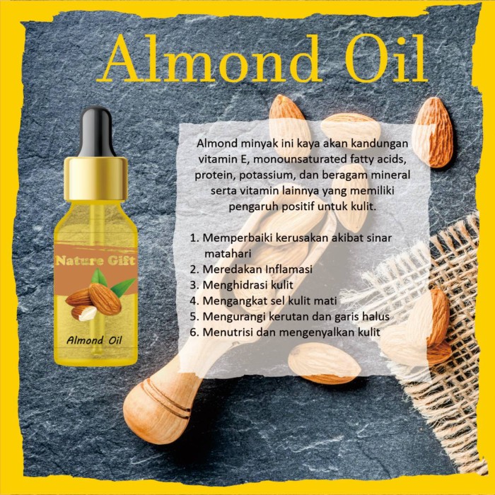 Jual PURE ALMOND OIL - MINYAK ALMOND MURNI 30 ML - Jakarta Barat ...