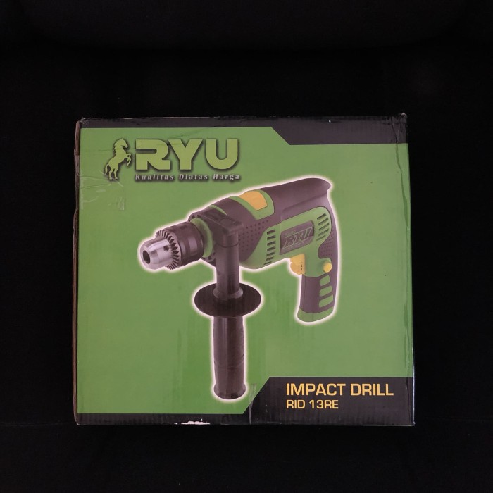 Jual TEKIRO Ryu Impact Drill / Mesin Bor Beton 13 mm [RID 13 RE] Green ...