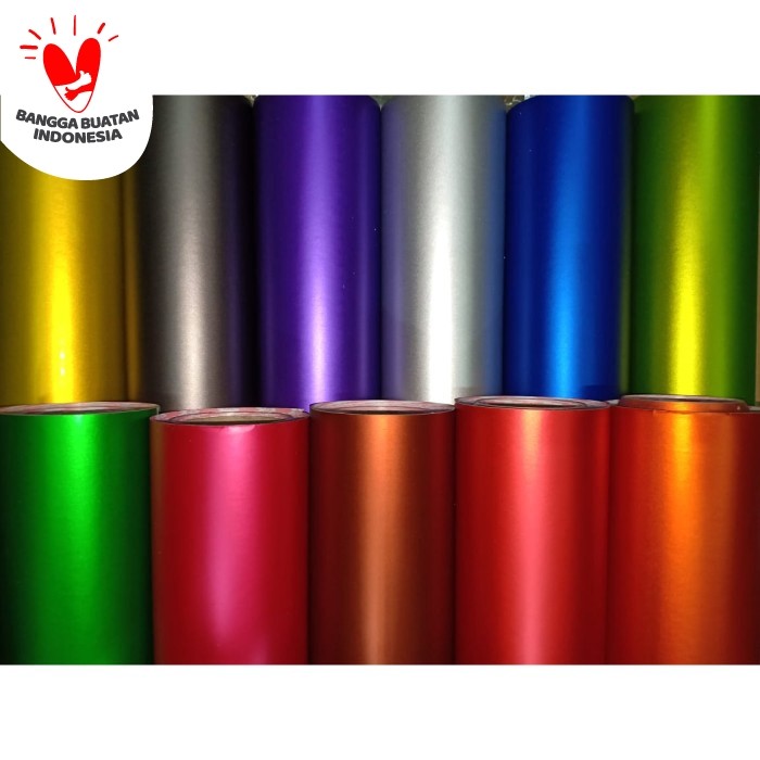 Jual Sticker / Stiker Vinyl Metallic / Metalik Chrome / Krom Dof 50cm ...