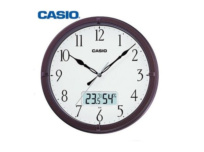 Jual JAM DINDING WALL CLOCK CASIO IC-02 IC 02 5DF ANALOG DIGITAL ...