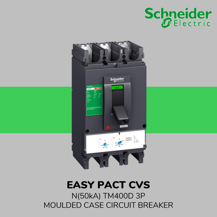 Jual Schneider Electric EasyPact CVS N(50kA) TM400D 3P LV540316 ...
