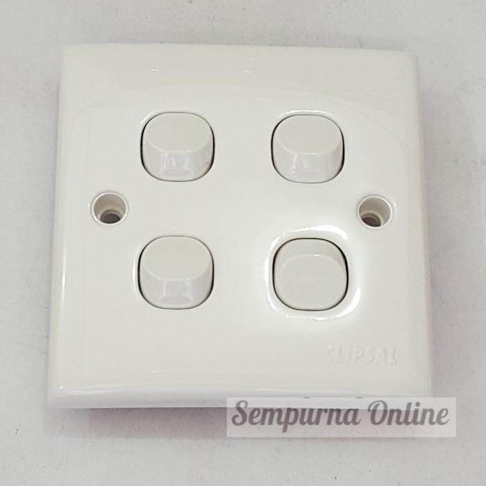 Jual Saklar 4 Gang Clipsal Schneider - Jakarta Timur - Sempurna Online ...