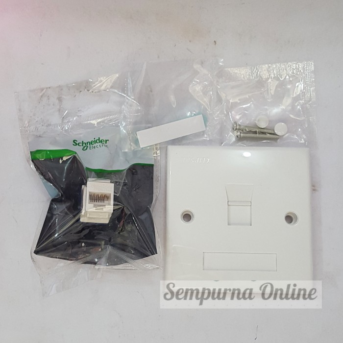 Jual Outlet Data RJ45 Clipsal Schneider - Jakarta Timur - Sempurna ...