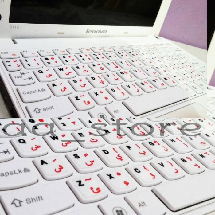 Jual STIKER STICKER TEMPELAN KEYBOARD ARABIC BAHASA ARAB - aa_store ...
