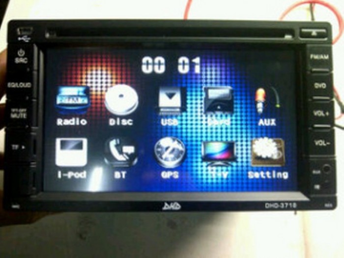 Jual Head Unit Double Din DHD 3718 - otowstore | Tokopedia