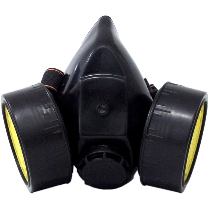 Jual Masker Obat Double Anti Polusi / Masker Chemical Respirator ...