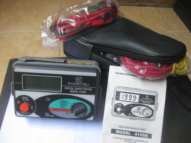 Jual Digital Earth Grounding Tester Kyoritsu 4105A - Kota Tangerang ...