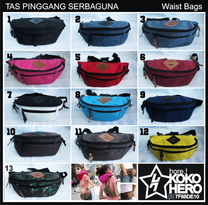 Jual Tas Pinggang Kecil Untuk Lari Jogging Bersepeda Jalan Sehat Waist ...