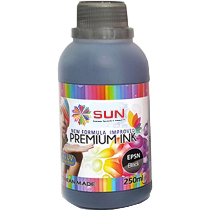 Jual Tinta epson - SUN PREMIUM INK NFI 250 ml BLACK - Kota Surabaya ...