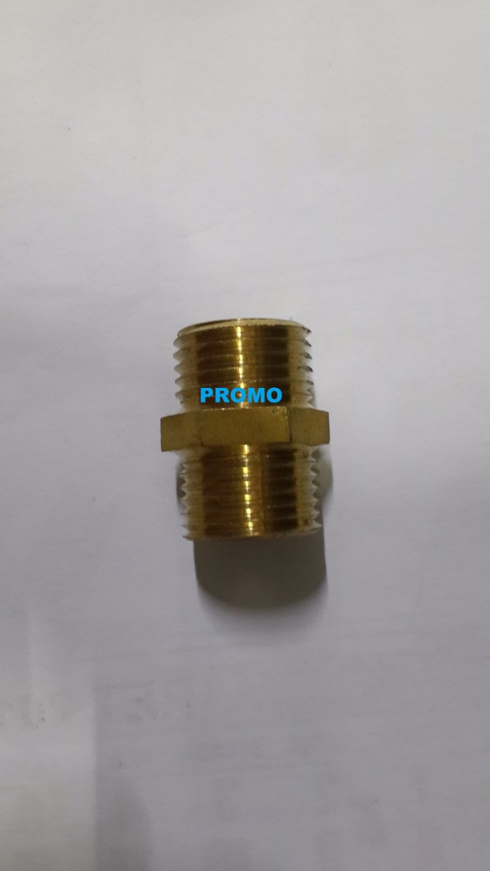 Jual Double Neple / Dobel Nepel 1/2 x 1/2 Kuningan - Jakarta Barat - HS Teknik | Tokopedia