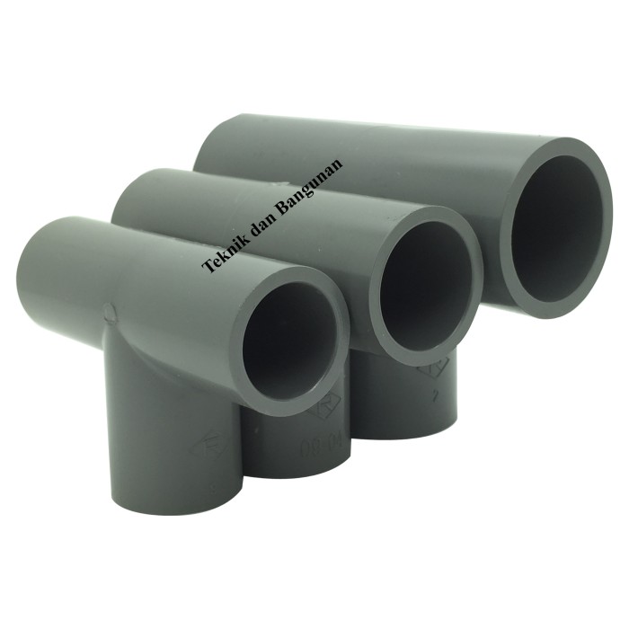 Jual TEE PVC Rucika AW 0.5" (1/2") - Teknik dan Bangunan | Tokopedia