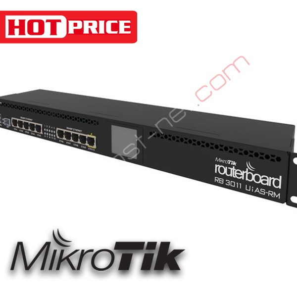 Jual Mikrotik RB3011UiAS-RM | RB3011 UiAS-RM - kostnet-solution | Tokopedia