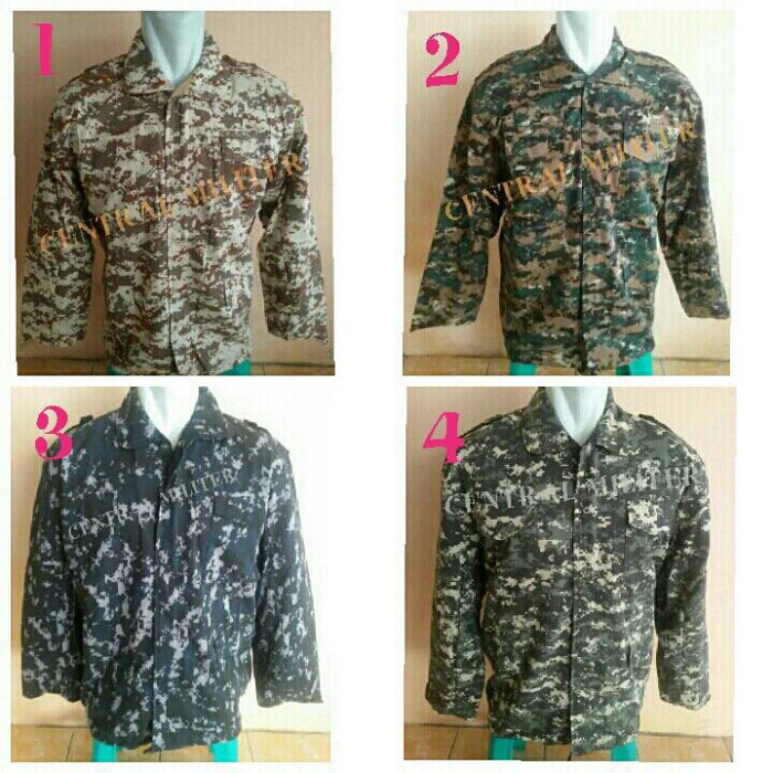 Jual jaket loreng bb/jaket loreng army/jaket doreng/jaket loreng ...