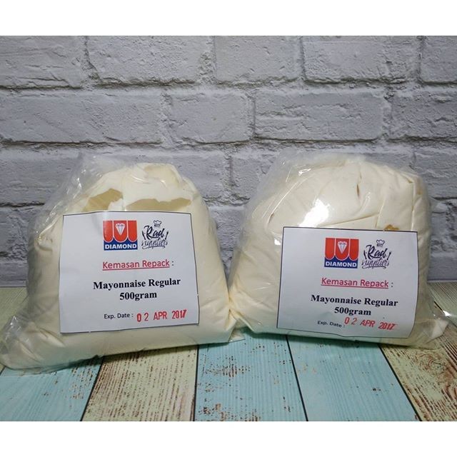 Jual Diamond Mayonnaise Reguler 500gram, kemasan Repack Radsuppliers ...