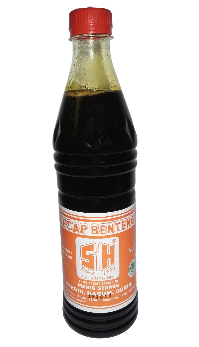 Jual Kecap Manis Benteng SH (Kemasan Dus 620 mL mL/12 Botol Plastik ...