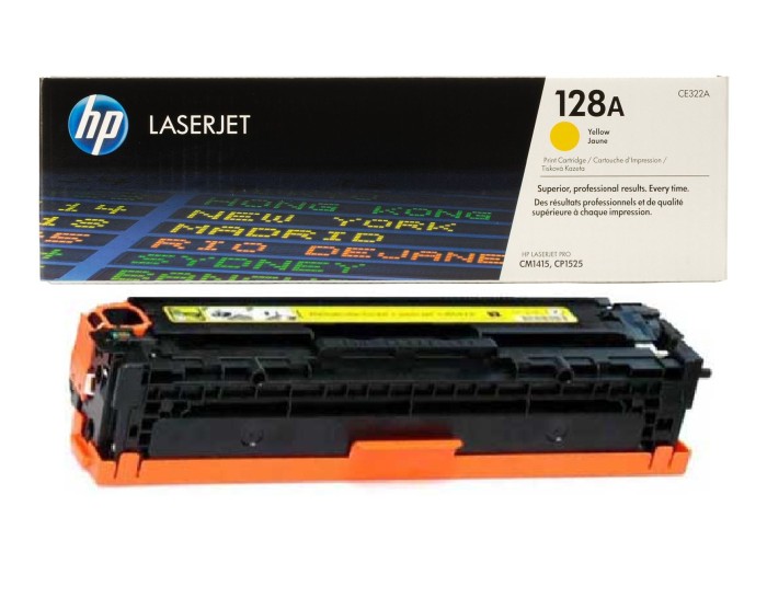 Jual Toner HP Laserjet YELLOW 128A [CE322A] - Jakarta Barat - supplier ...