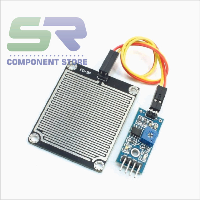 Jual Raindrops Detection Sensor Module Sensor Hujan For Arduino