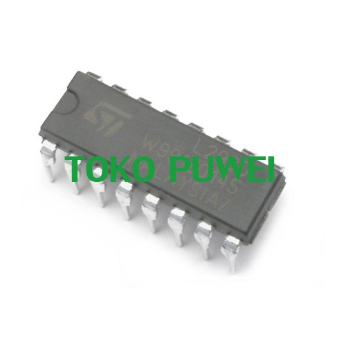Jual L293D 4 Channel Motor Driver H-Bridge IC L293 DIP16 AY68 - Jakarta ...