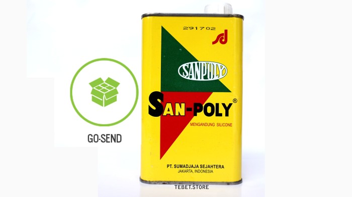 Jual SAN POLY / SANPOLY POLISH UKURAN 500 ML - Jakarta Selatan - Tebet ...