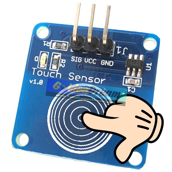 Jual Saklar Sentuh Touch Sensor Capacitive TTP223B Digital Switch Arduino - Jakarta Pusat ...