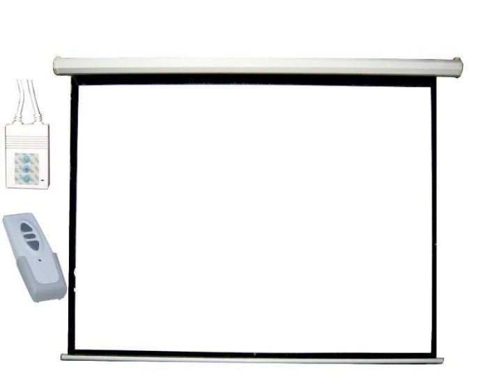 Jual Layar Proyektor Motorized size 70 inch (178 x 178) garansi 1tahun ...