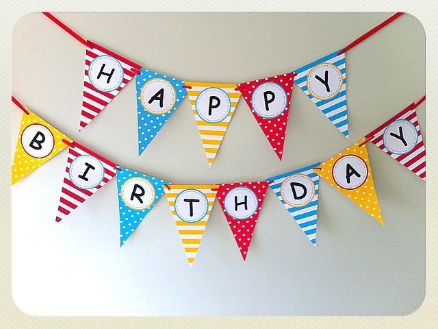 Jual Bunting Flag/birthday flag/Bendera Ultah - Kota Kediri - Nadhifa ...