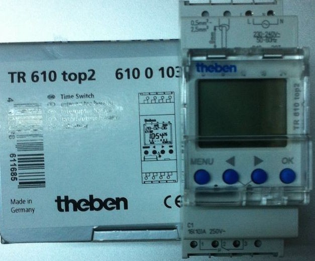 Jual THEBEN TR 610 TOP2 digital time switch made in GERMANY - Jakarta ...